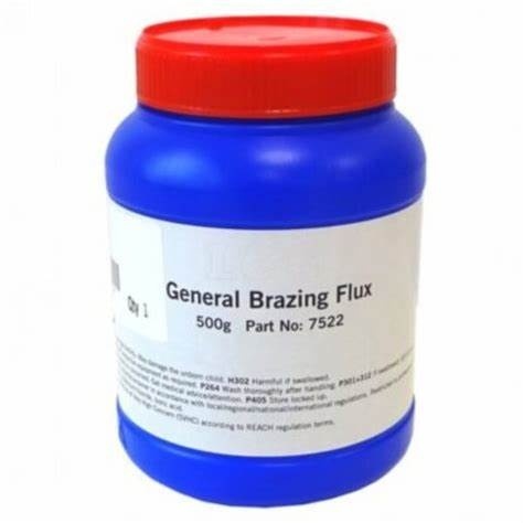500g General Brazing Flux Powder - SJ Andrew & Sons - Steel ...